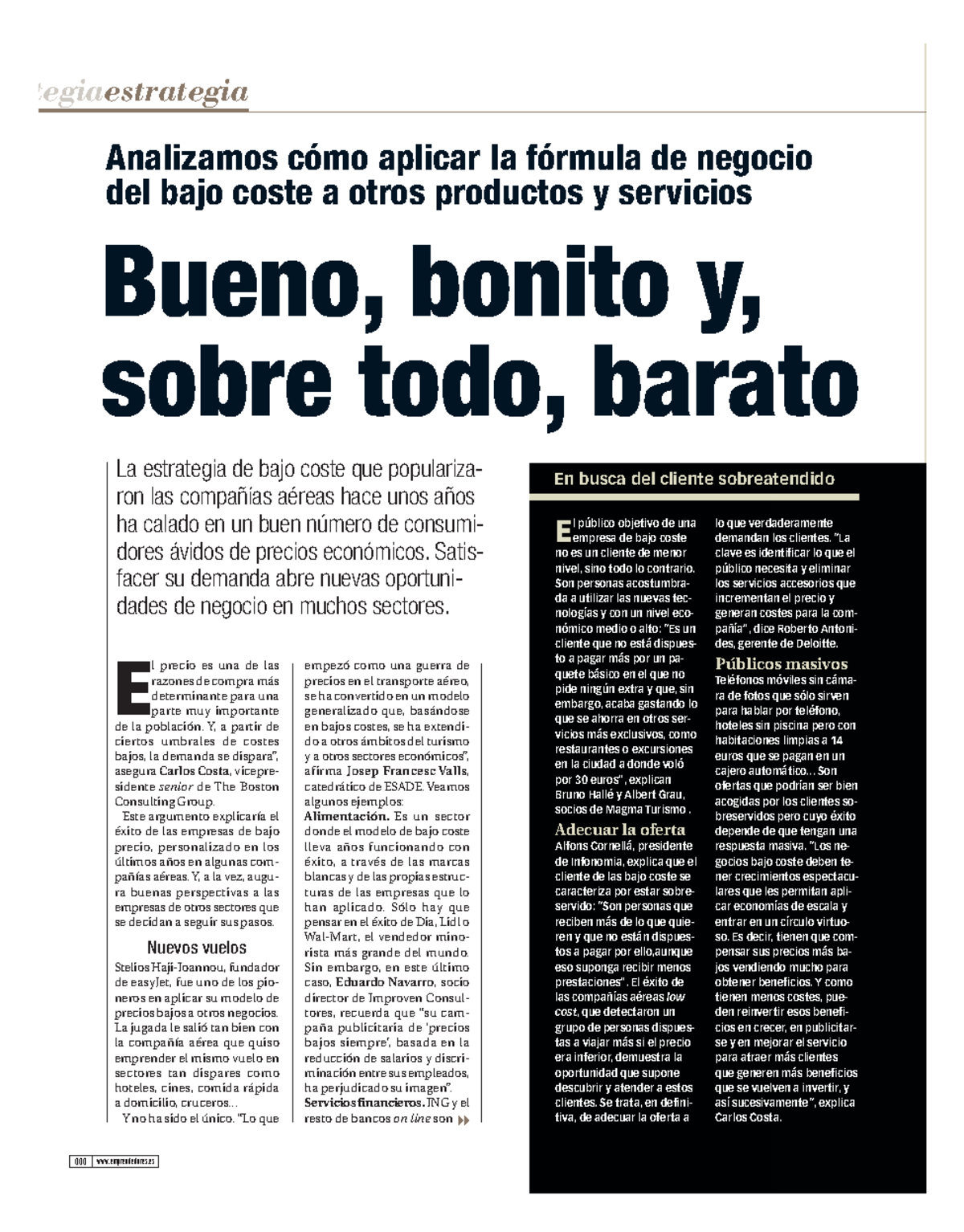 Seminario 6 Bueno, bonito y barato - Bueno, bonito y, sobre todo ...