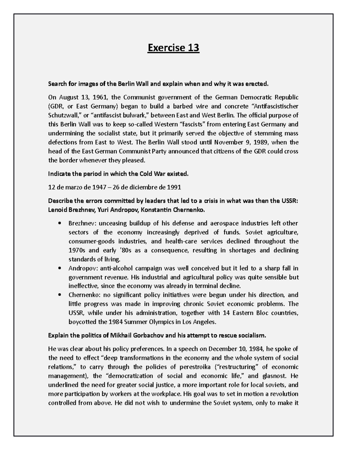 Excersice 13 - de nada :D - Exercise 13 Search for images of the Berlin ...