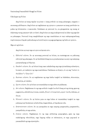 445518406 Ang Alamat ng Paru docx - Ang Alamat ng Paru-Paro Noong unang ...