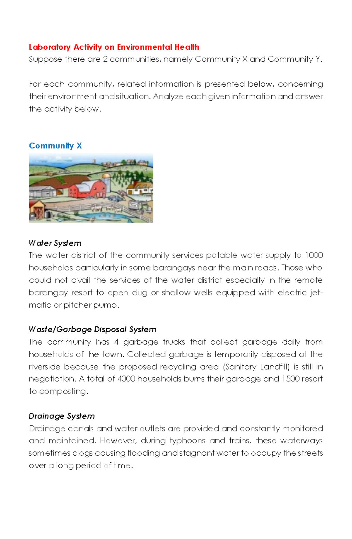Assignment 12 - CPH - Laboratory Activity on Environmental Health ...