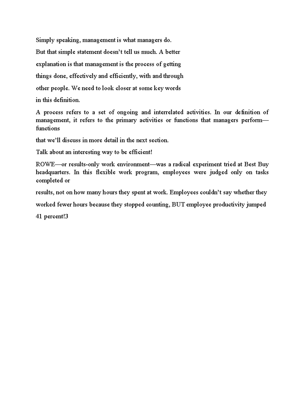 12 - management 12 - Simply speaking, management is what managers do ...