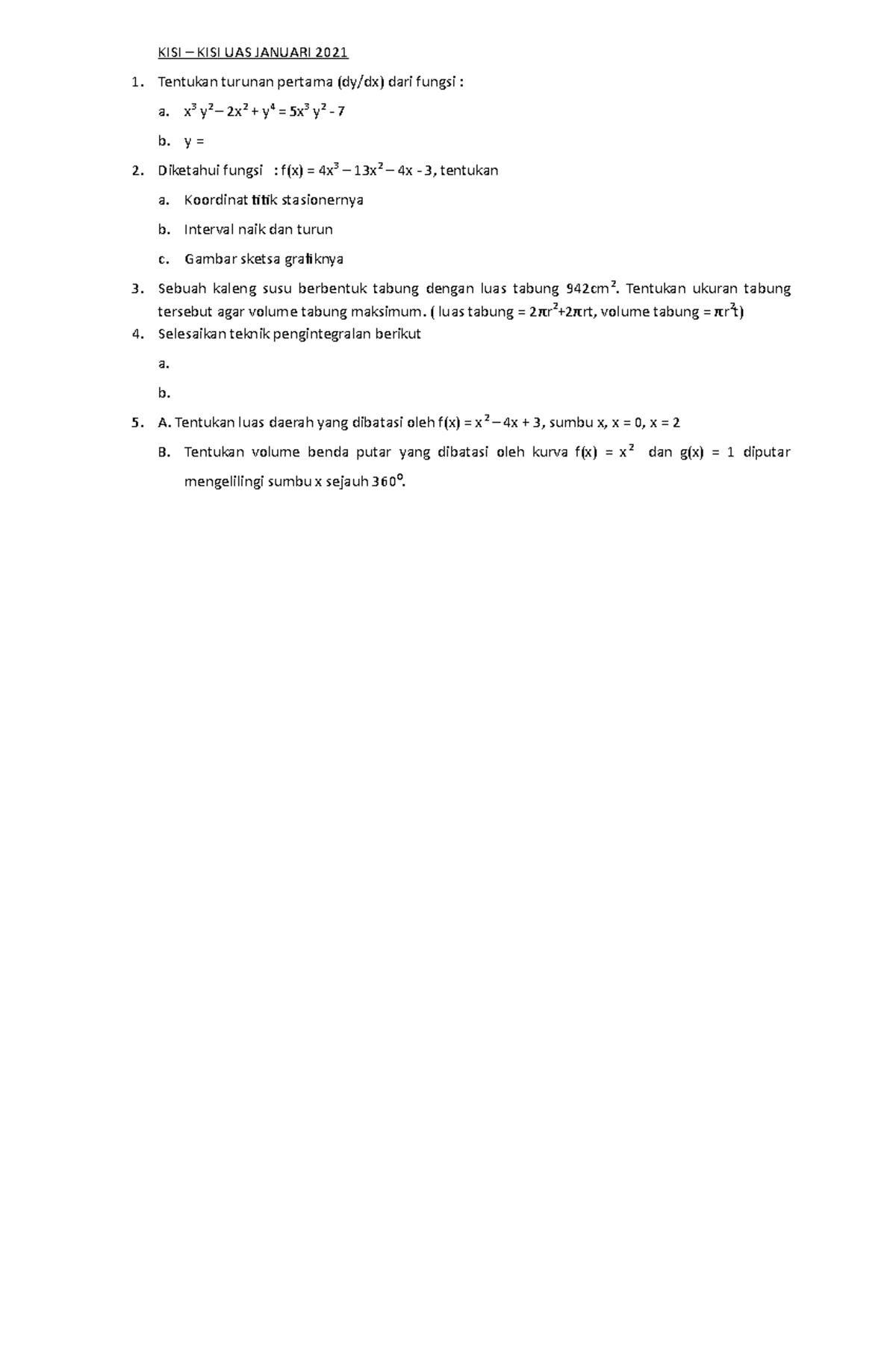 Soal Responsi - 2 - Kegiatan akademis yang wajib dilakukan oleh setiap ...