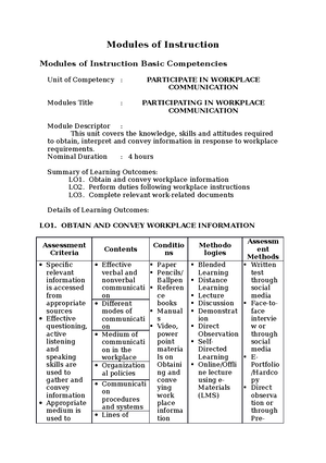 Course Design Dressmaking - TESDA-OP CO-01-F (Rev o-03/08/17 ...