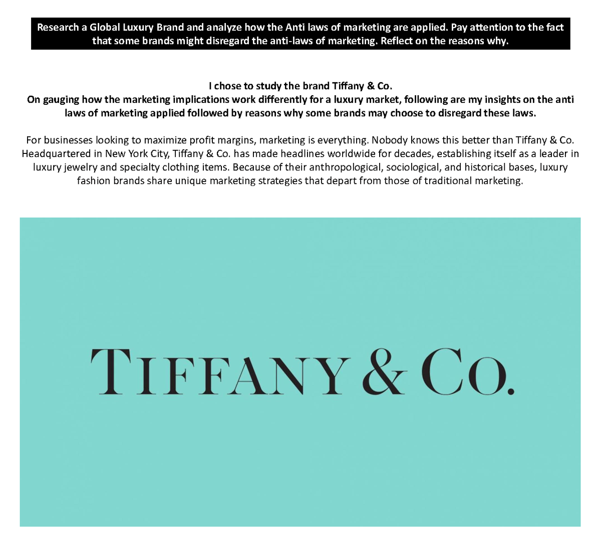 Luxury design & trends- trend study - I chose to study the brand ...