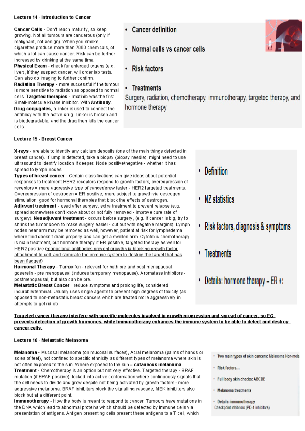 Module 3 - Cancer - Lecture 14 - Introduction to Cancer Cancer Cells ...