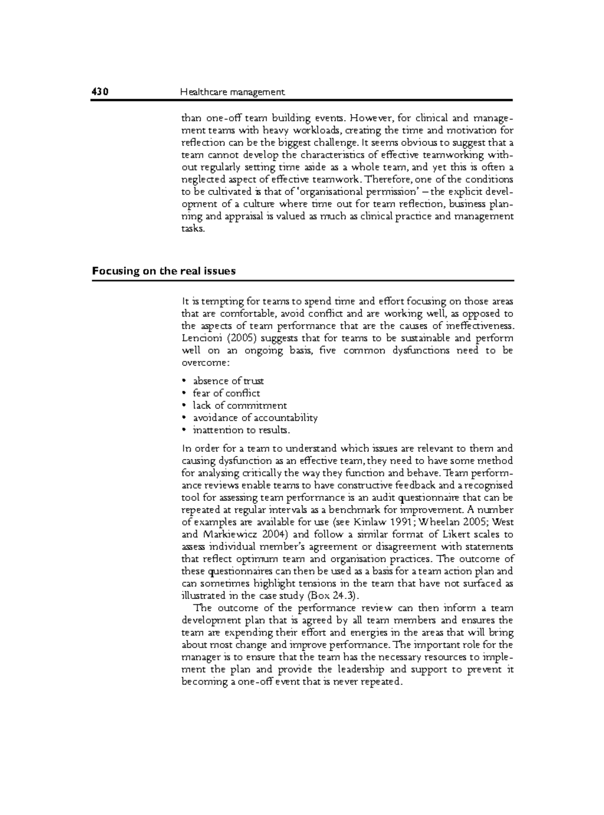 18 - Tugas - than one-off team building events. However, for clinical ...