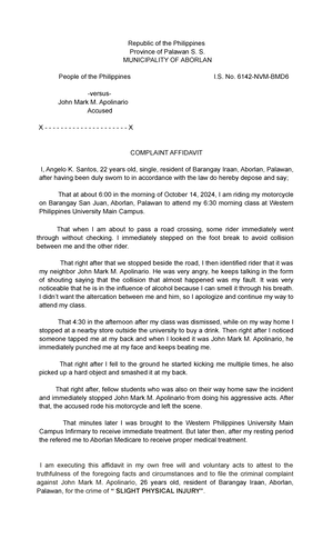 Article 148ofthe RPC–Direct Assault(1st&2nd Form) - Article 148. - Direct Assault (1st Form) Any ...