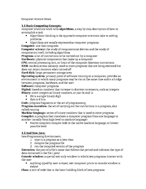 CS 1502 Exam 1 Study Guide - Set - {a,b,c} = {a,b,c,b} = {b,c,a} | {3,1 ...