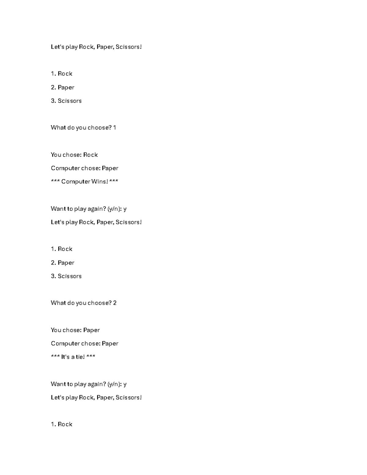 Rock paper scissors c++ - Let's play Rock, Paper, Scissors! Rock Paper ...