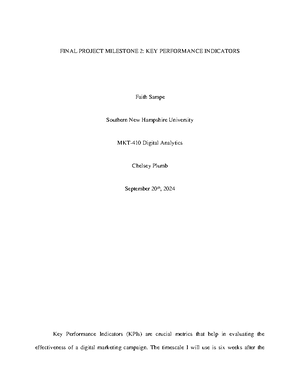 IHP 430 Final Project Draft - Aaron Hull Southern New Hampshire University IHP 430 – Health ...