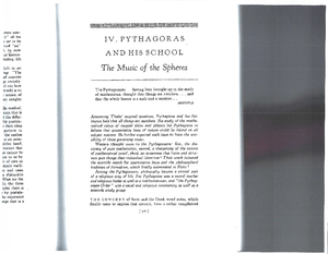 Aristotle - Pythagoras, a philosopher born in 570 BC on Samos Island ...