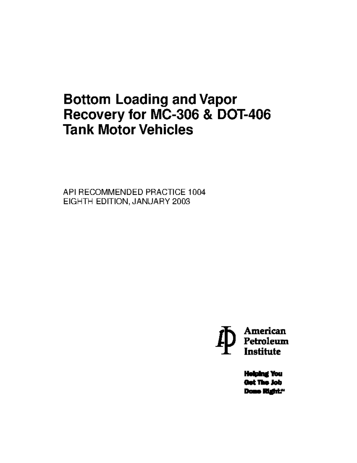 Document - Yay - Bottom Loading and Vapor Recovery for MC-306 & DOT ...