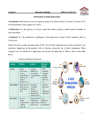 Operative Lec(4) - Lecture 4 Operative dentistry د. محمد عبدالمنعم ...
