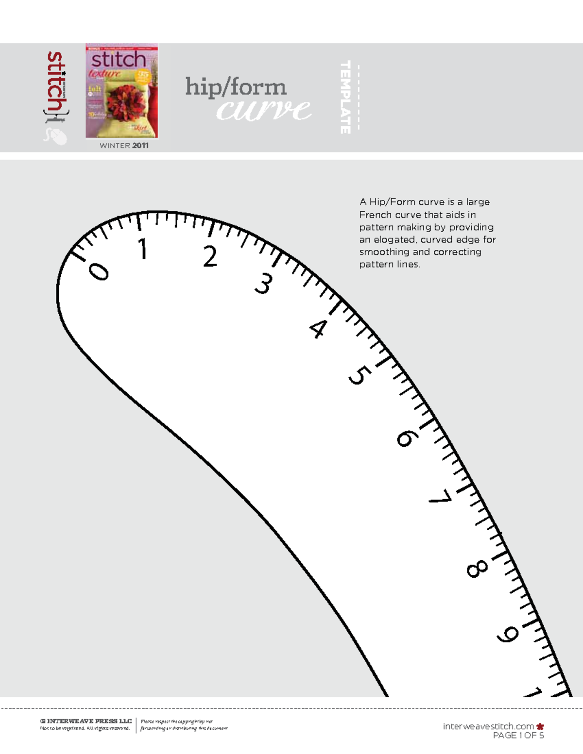 WI11-DP Hip Curve fnl - A tool used in shaping the depths of the hip ...