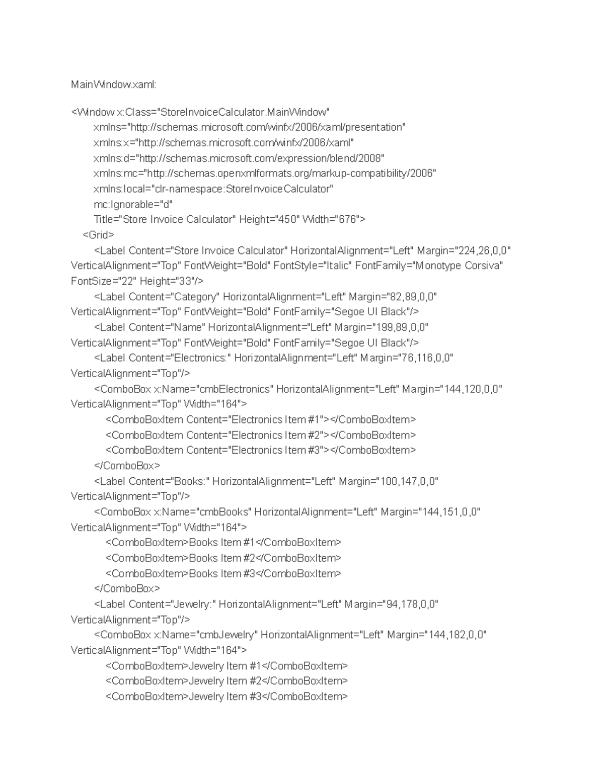 assignment 03 assignment 03 assignment 03 - COMP 212 - Centennial ...