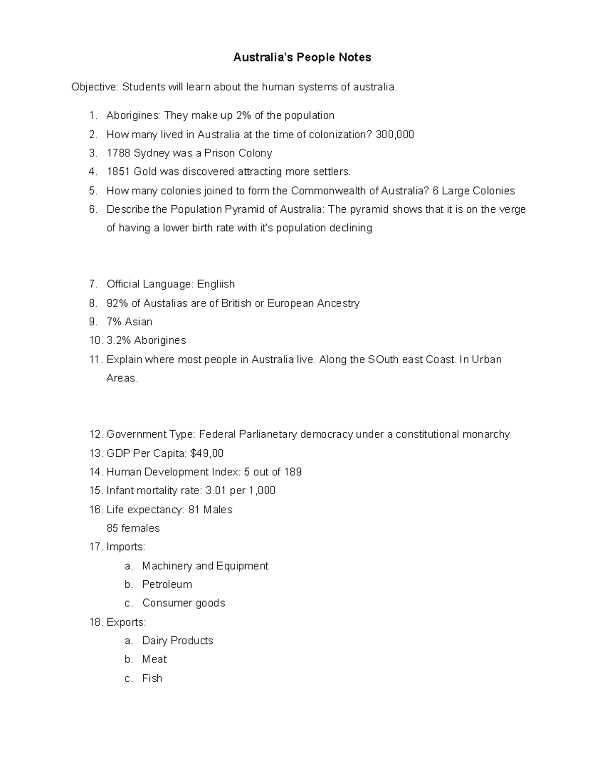 Copy of Beh Australia’s People Notes - Australia’s People Notes ...