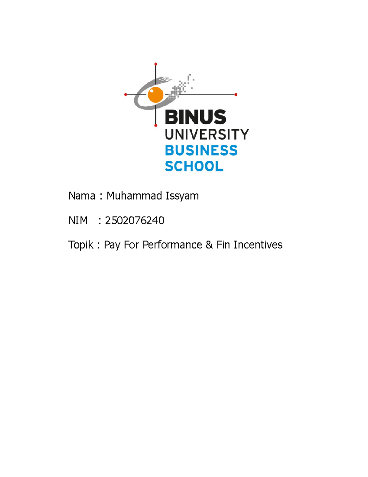 Tugas GSLC HRM Bedah Buku Sessions 17 - Nama : Muhammad Issyam NIM ...