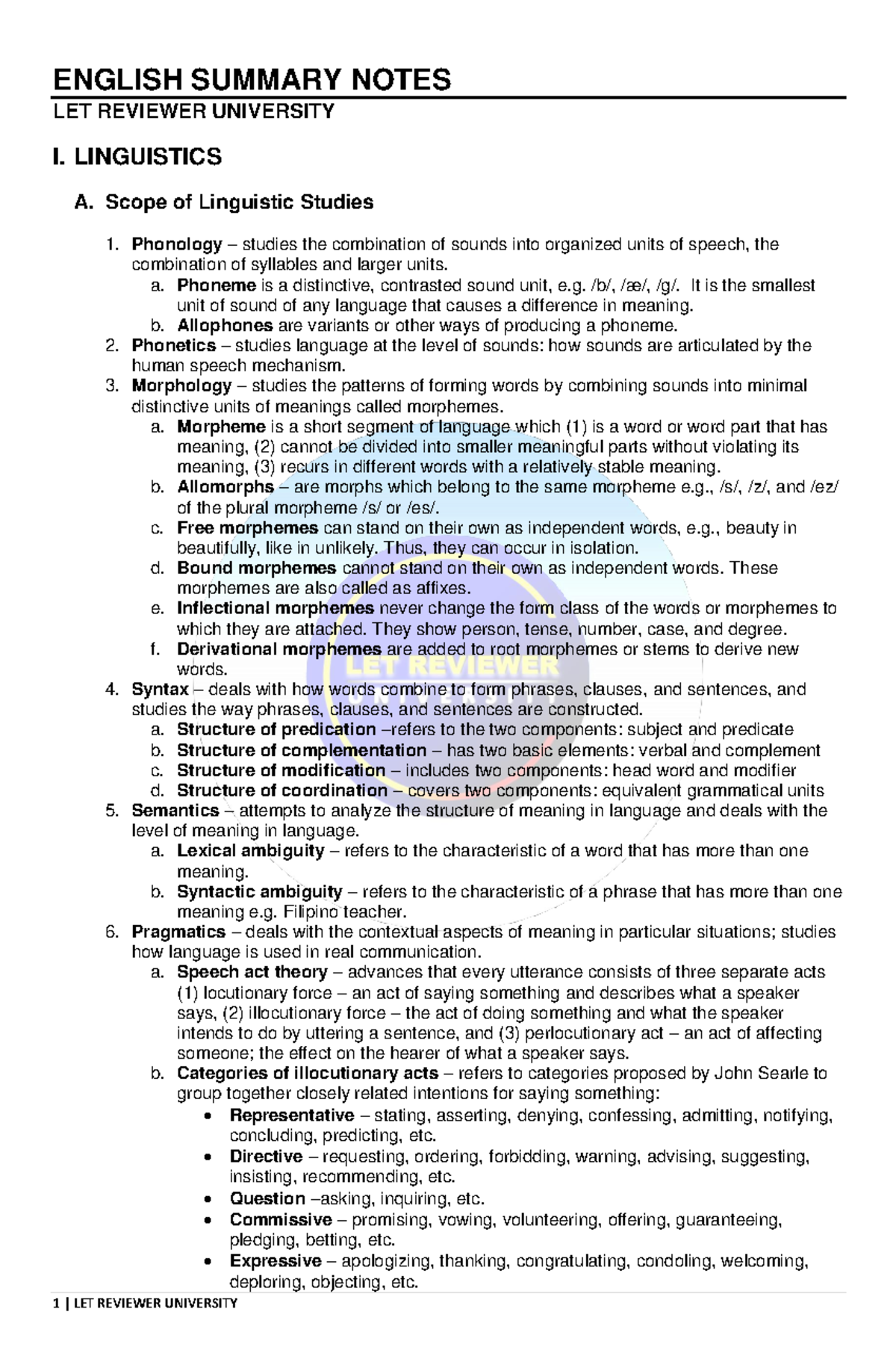 Copy of English NOTE A - Just shared for any personal purposes, please ...