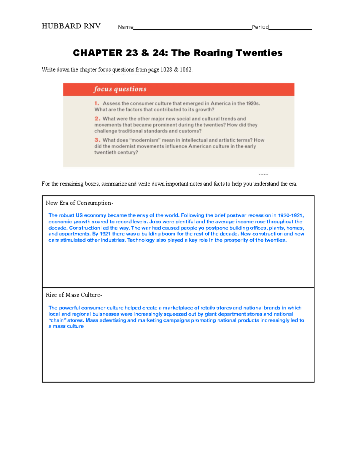 Ch._23__24-_The_Roaring_Twenties_RNV.pdf - CHAPTER 23 & 24: The Roaring ...