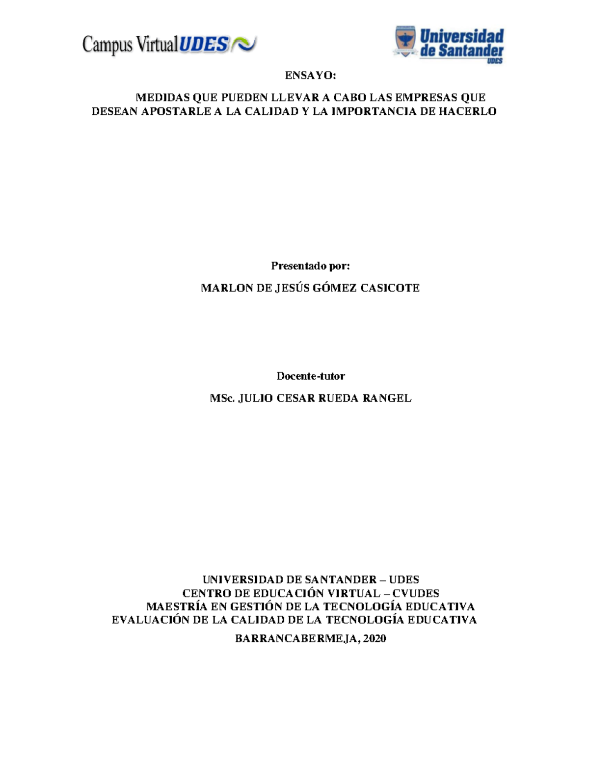 Marlon Gomez Ensayo Actividad 2 - Warning: TT: undefined function: 32 ENSAYO: MEDIDAS QUE PUEDEN ...