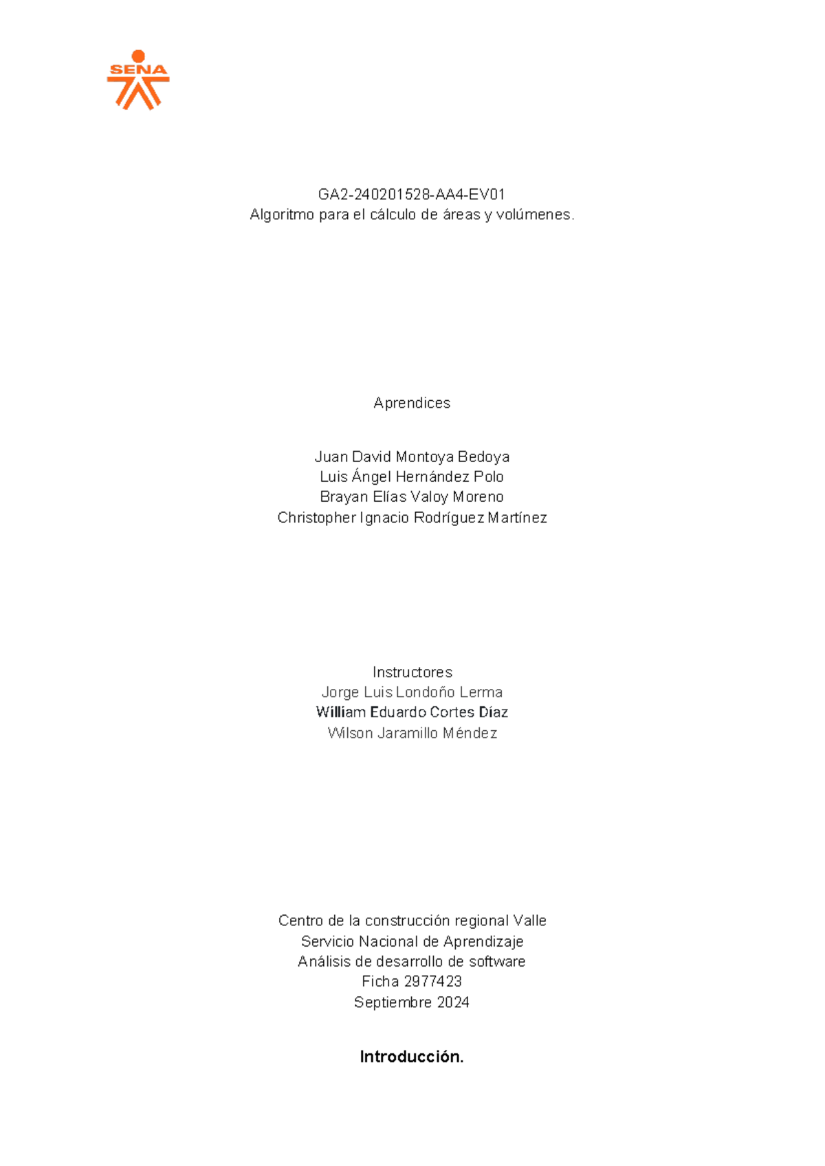 GA2 2402015 28 AA4 EV01 - Algoritmo de figuras geométricas - GA2 ...