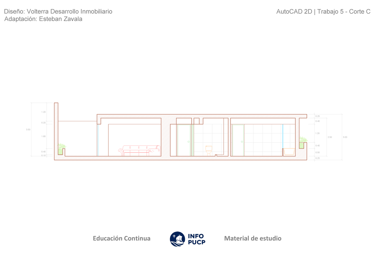 Autocad TRABAJO 5 - Dibujo para Ingenieria - 1 2 3. Educación Continua ...