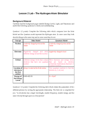 Lesson 4 Lab - Planetary Orbit Simulator Worksheet DOC - PHYS 1404 - CTC - Studocu