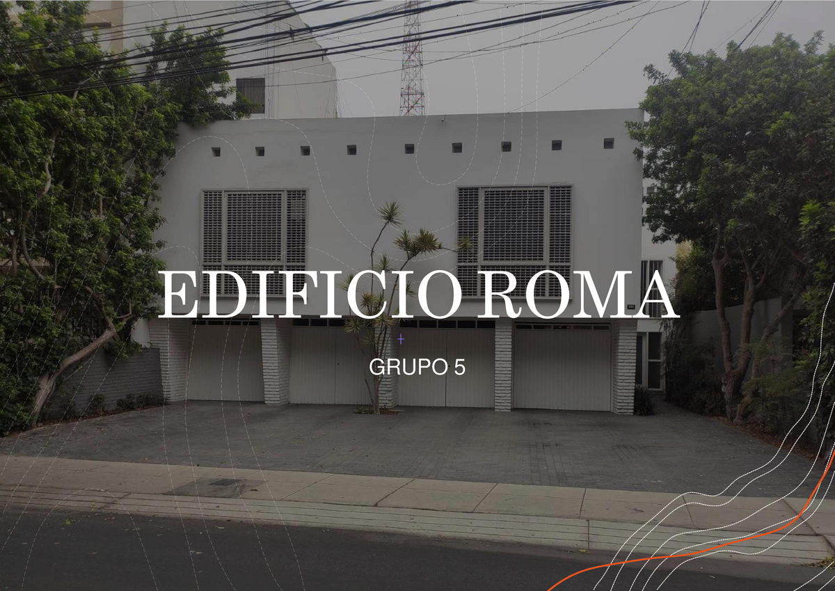 G5 Edificio ROMA - EDIFICIO ROMA GRUPO 5 Lima AREA DE TERRENO metropolitana 100 % 289 m ...