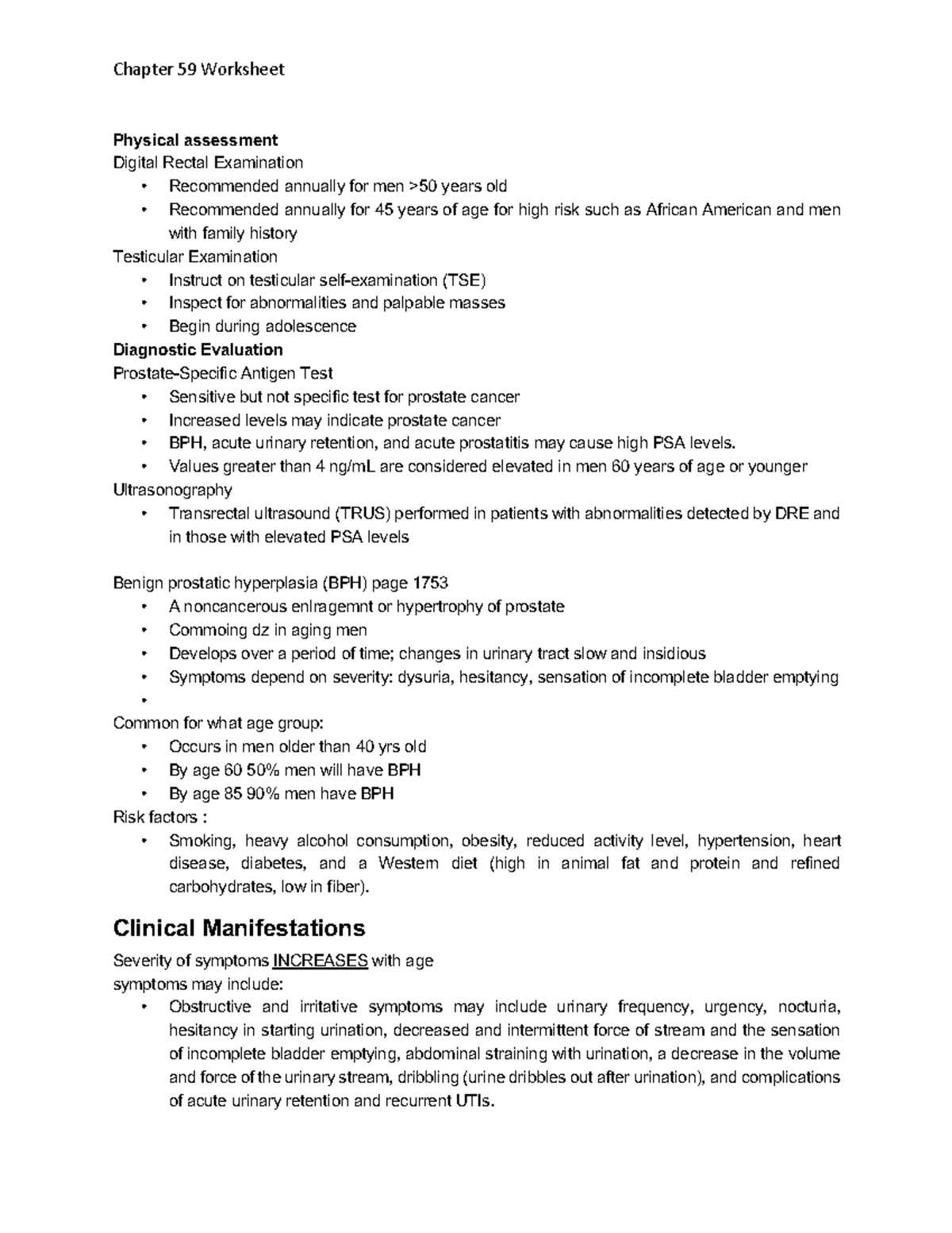 Ch53 - lec note - Physical assessment Digital Rectal Examination ...