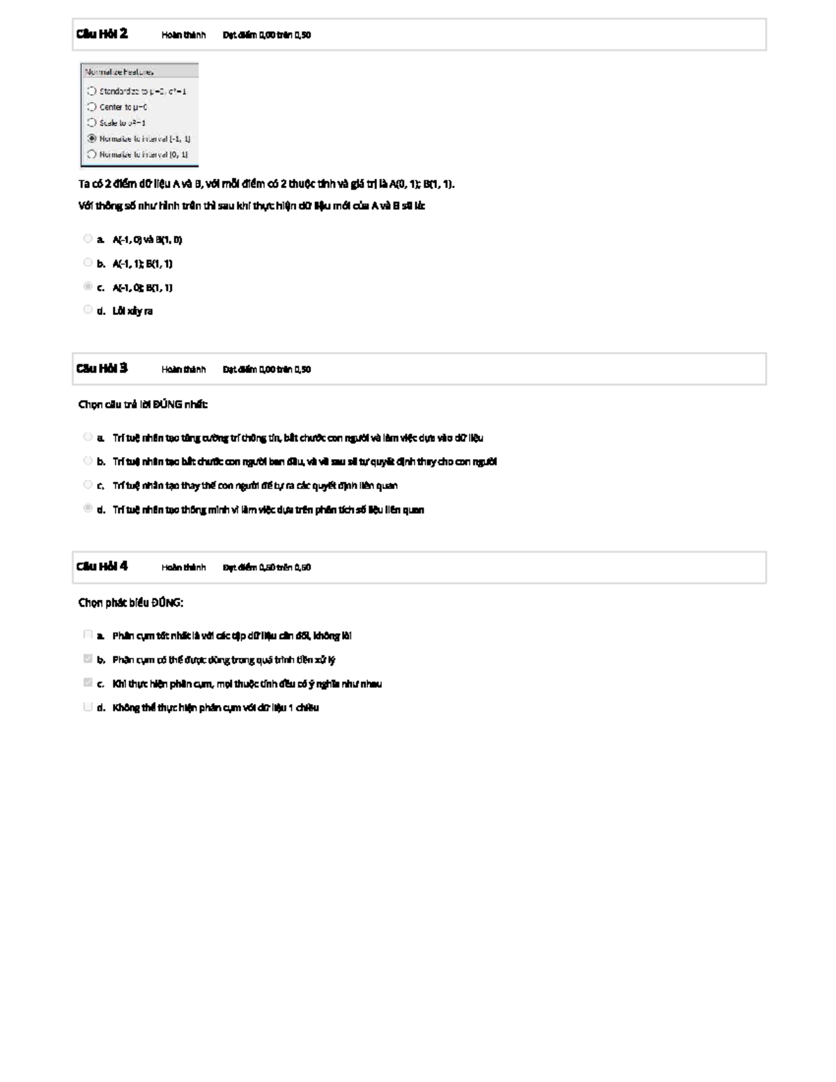 Ktra 50% khdl (p1) - Khoa học dữ liệu - Studocu