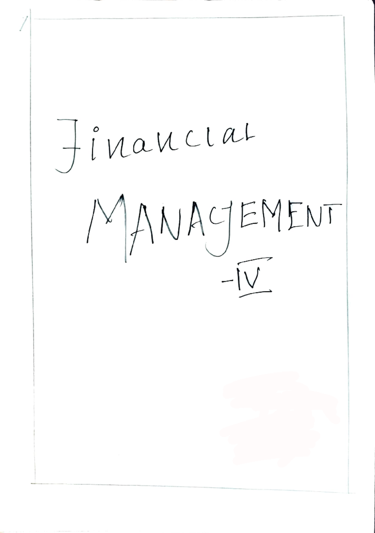 FM Assignment - IV - +inanclal MANAENEN -IV bg S. cathin Mary a3Meni ####### (e-4) (8) Canbe to ...
