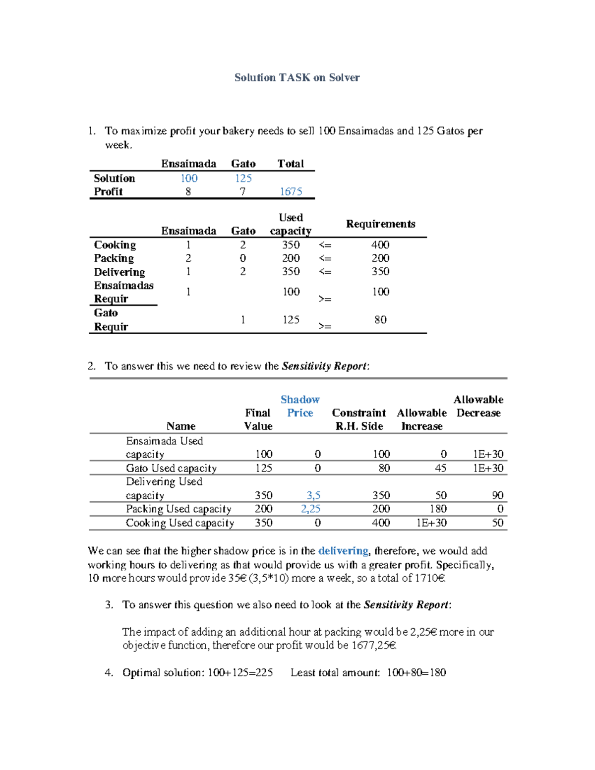 Solution Task Solver - Hoja resuelta de ejercicios del volver, cada año son los mismos ...