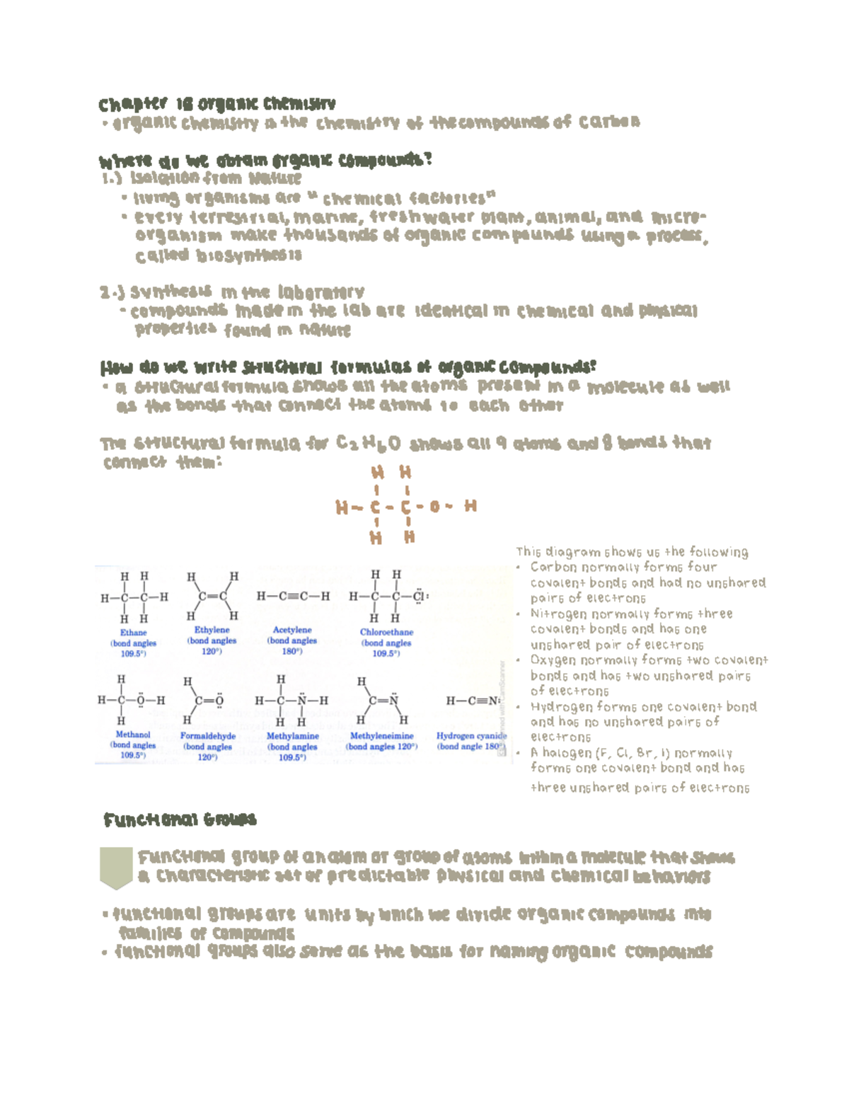 Organic Chemistry - chapter 10 organic chemistry organic chemistry is ...