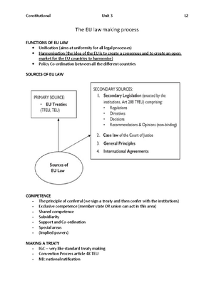 Lecture 1 - Law making process - UJUUKK-30-1 - UWE - Studocu