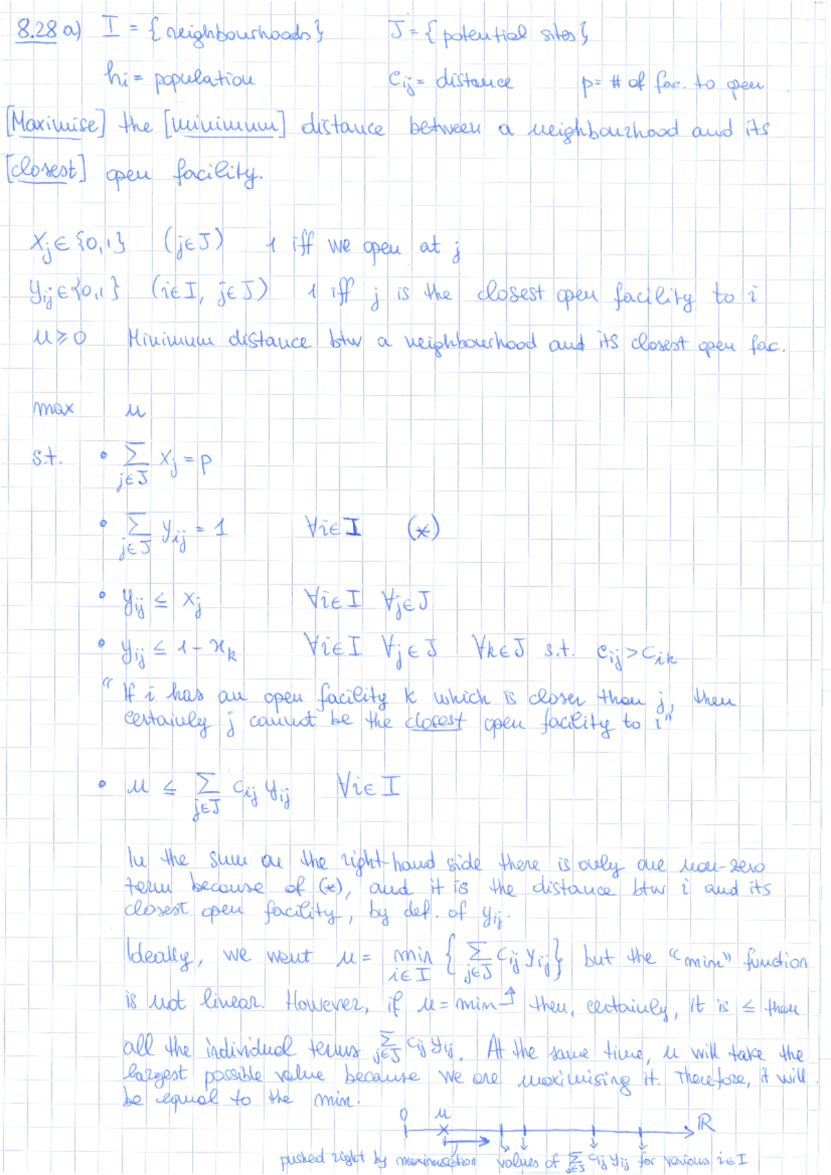Facility location solved exercises - Operations Management - Studocu