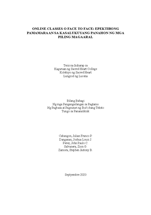 Project Proposal Feeding Program - I. Project Title Feeding Program: A ...