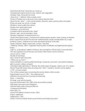 Week 5 Short Assignment - The opening of immigration in 1965, Asian ...