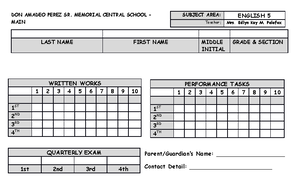 BOW in English - Budget of Work, MELC - Based - PIVOT 4A BUDGET OF WORK ...