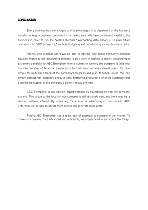 Accounting Simulation - Sugar Rush - FUNDAMENTAL OF FINANCIAL ...