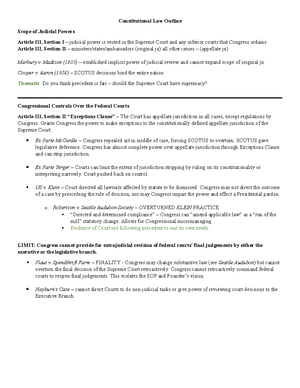 Law Equality Due Process Outline 2021 - 14th Amendment Section 1: All ...