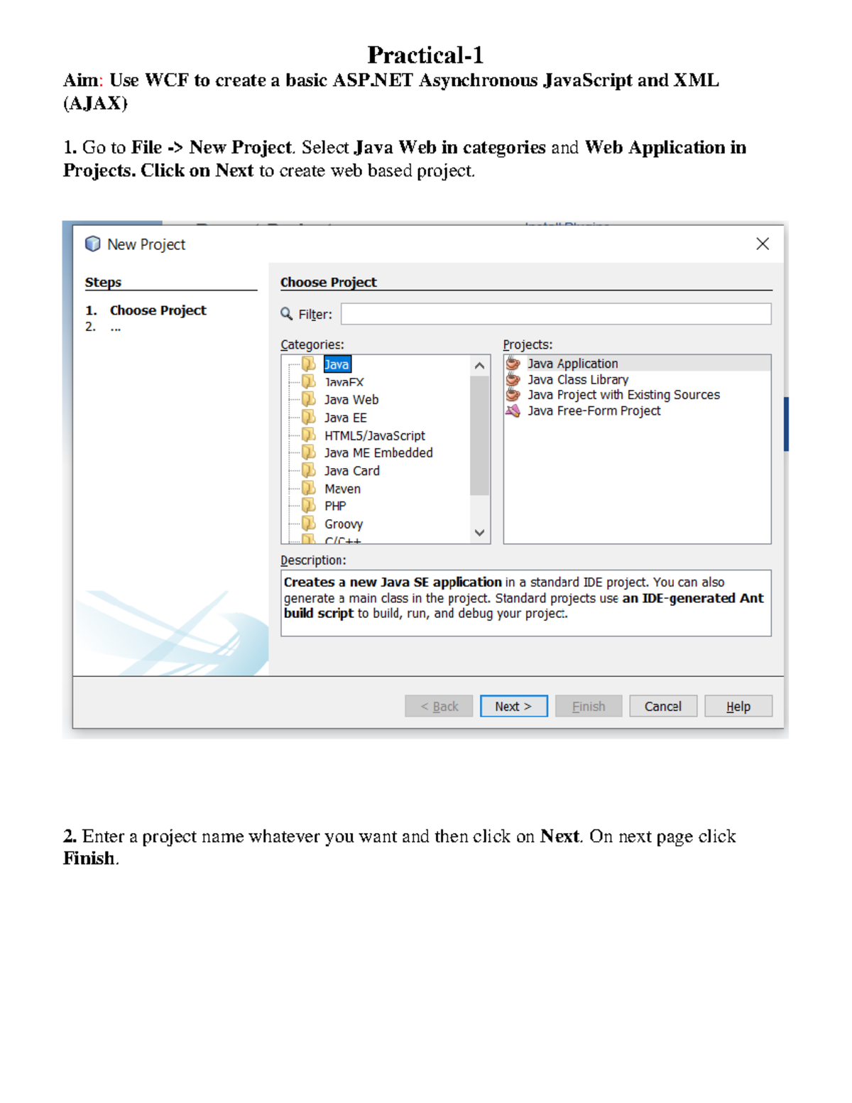 (WS)Practical Sachin Satpute 38 - Practical- Aim : Use WCF to create a basic ASP Asynchronous ...