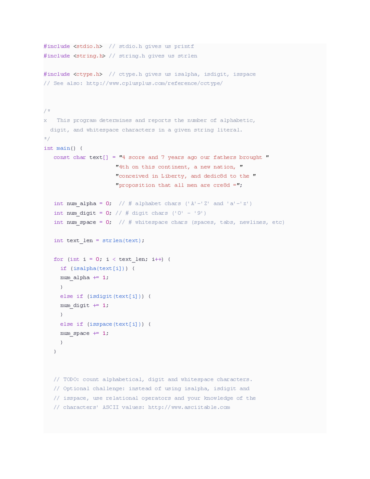 count2.c - Simari - #include // stdio gives us printf #include // - Studocu