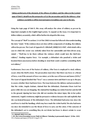 Moot skeleton argument example 2 - IN THE SUPREME COURT HURLEY ...