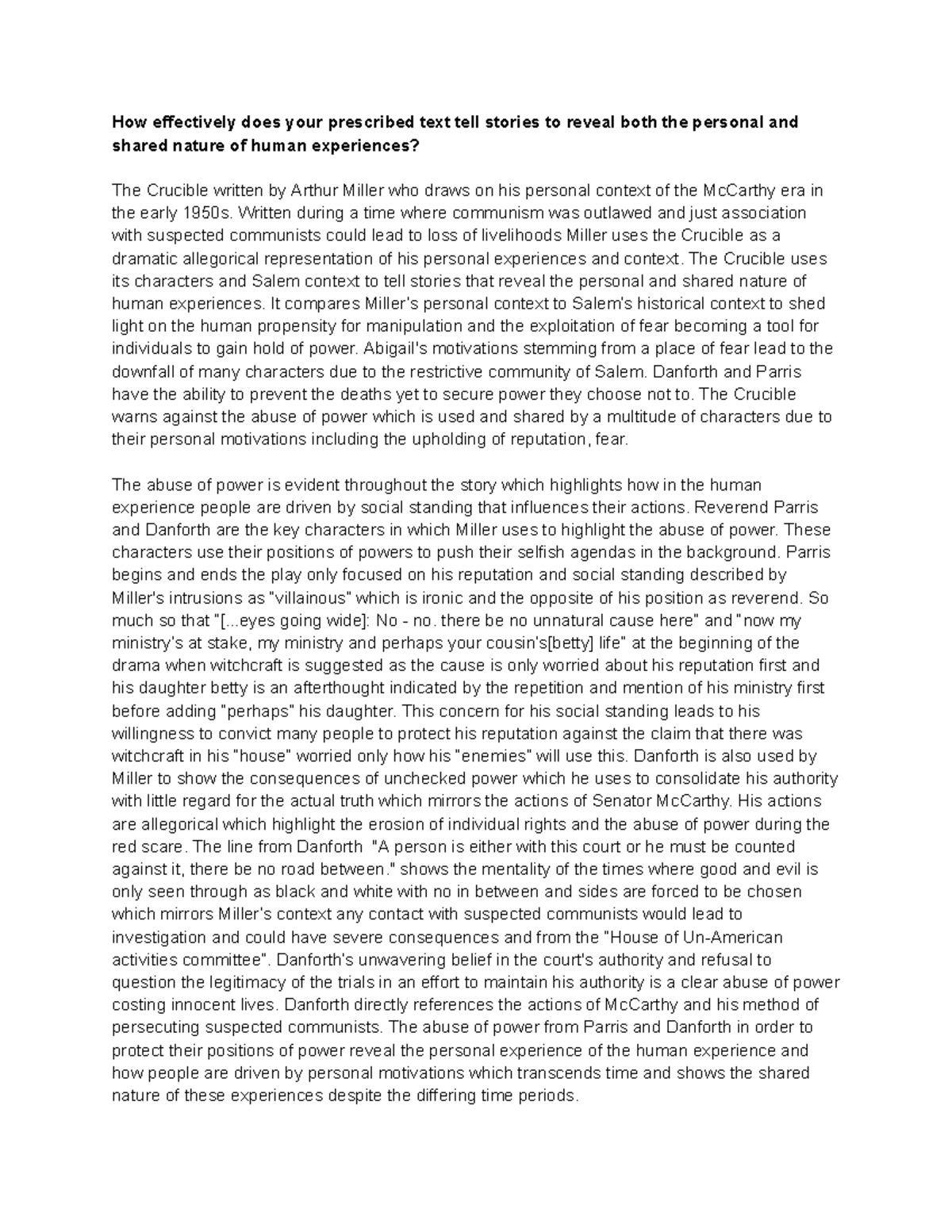 English Prac Essay How Effectively Does Your Prescribed Text Tell english-prac-essay-how-effectively-does-your-prescribed-text-tell