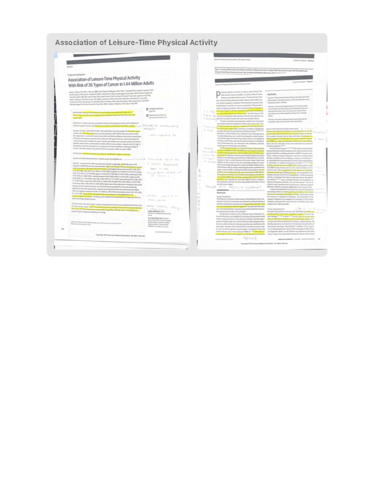 Article 5 - Summary Human Anatomy - HHP11000001 - Association of ...