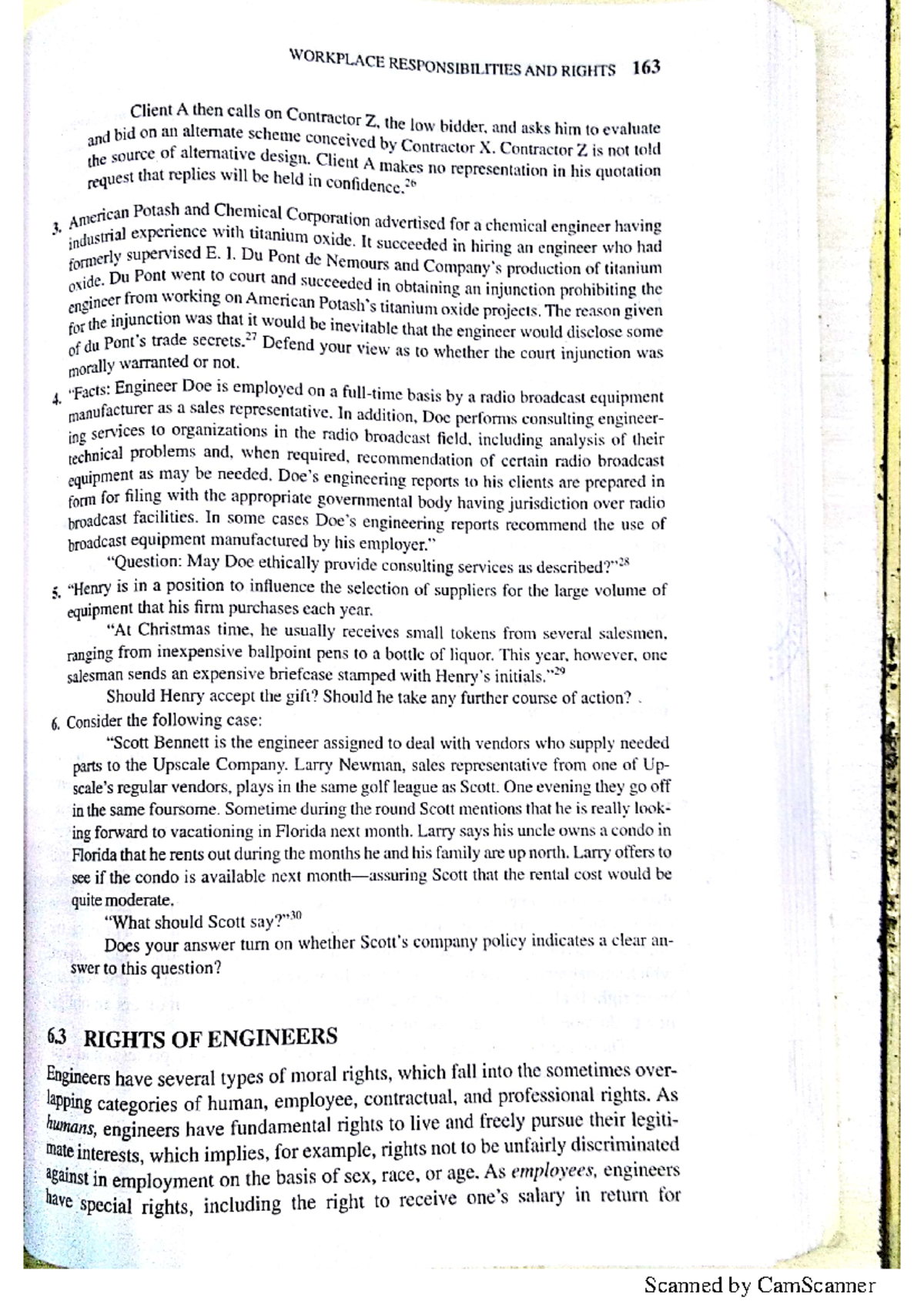 Professional rights & employee rights - Professional Ethics And ...