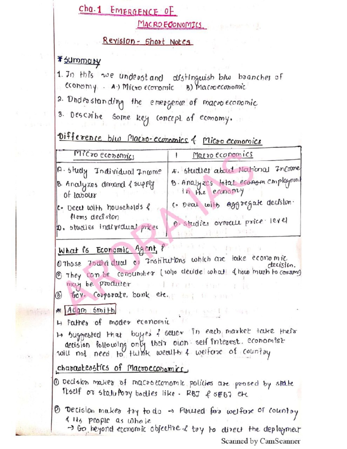 Ncert macro Economics short notes - Ba Programs - Delhi University ...