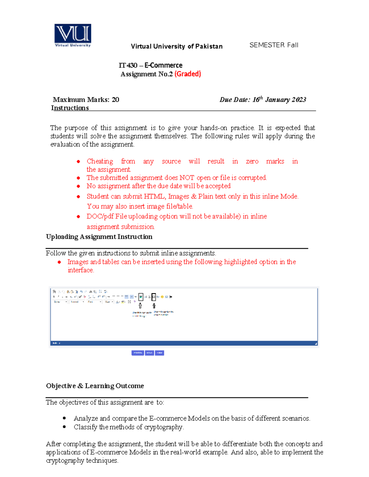 Fall 2023 IT430 2 (1) - RTRE VFGFGF - SEMESTER Fall 2023 Virtual ...