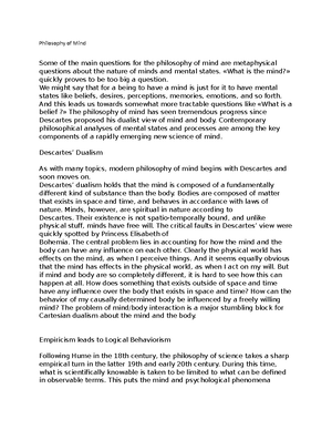 Philosophy 1 - What are some of the questions we deal with in ...