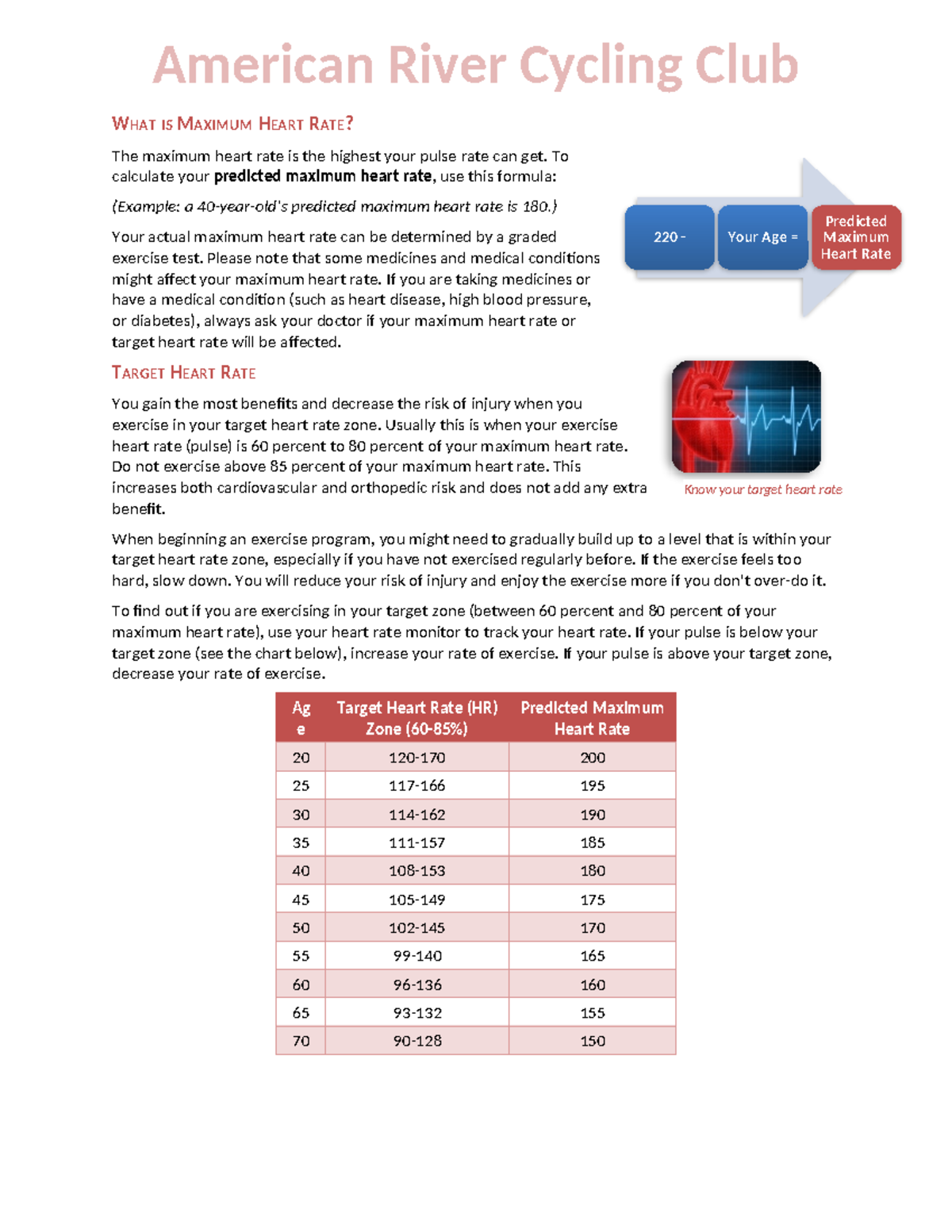Maximum HT Rate - WHAT IS MAXIMUM HEART RATE? The maximum heart rate is ...